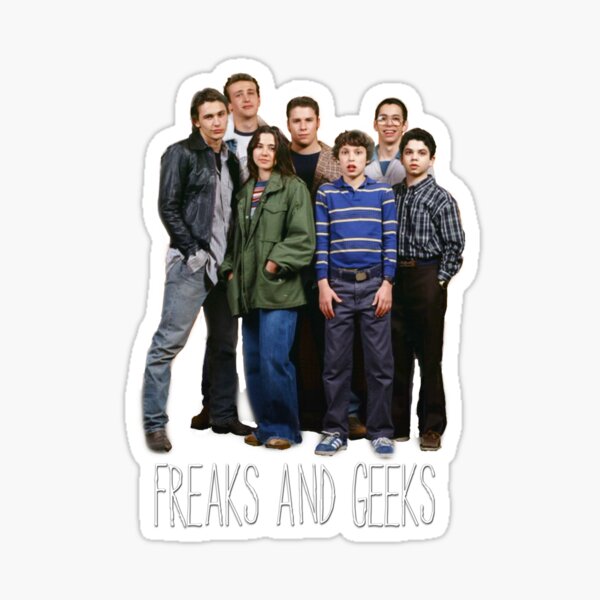 "Freaks and Geeks" Sticker by Skeeballs | Redbubble