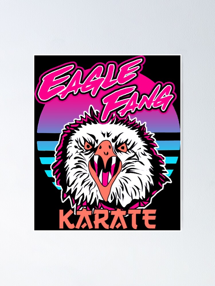 Poster « Cobra Kai Eagle Fang Karaté - Cobra Kai Classique des années 80 », par DianaEngstrom ...