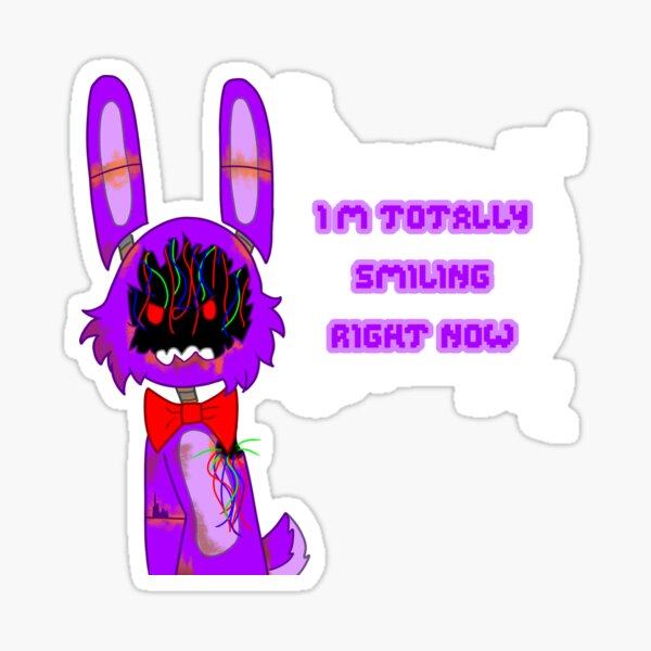 "Withered Bonnie" Sticker by Junkyard-Kitten | Redbubble