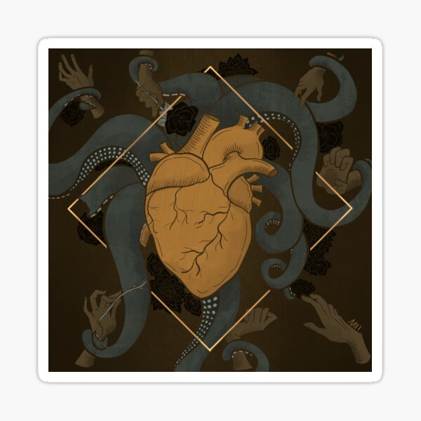 "Hunger" Sticker by HuntressStudios | Redbubble