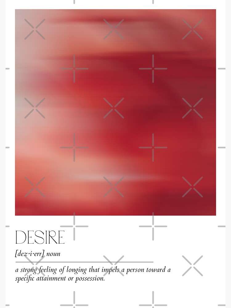 "Desire Definition" Sticker by gatestucker | Redbubble