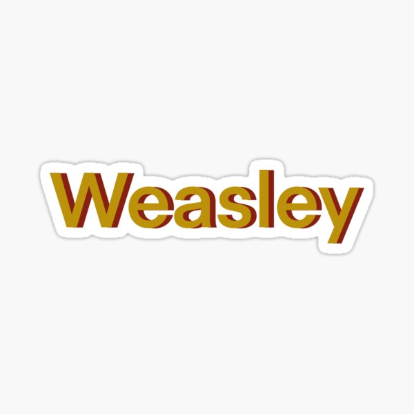 "Ron Weasley Design" Sticker by zoe-gatson | Redbubble