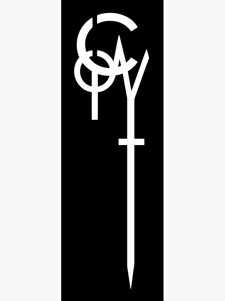 "Dagger Logo" Sticker by Concavity | Redbubble