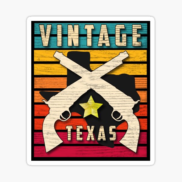 "Cool Texas Shirts & Sticker for the Texan - Vintage Rustic Roadhouse ...