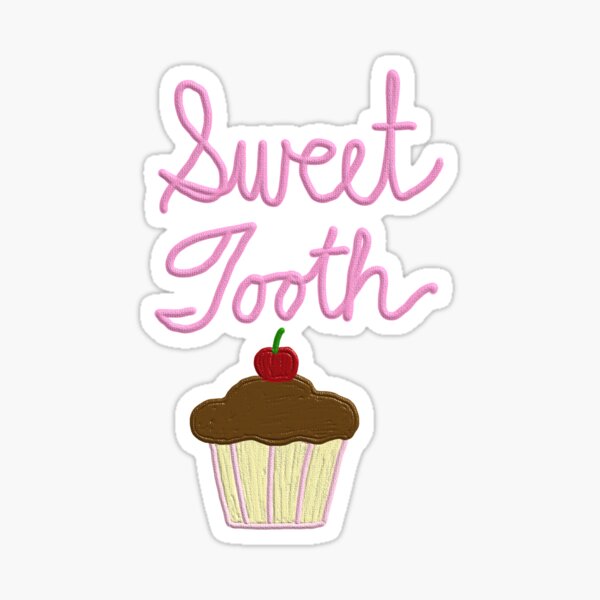 "Sweet Tooth" Sticker for Sale by tsubaki33 | Redbubble