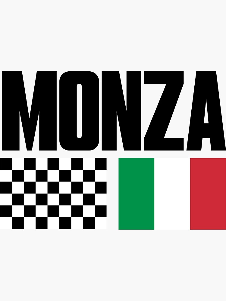 "Monza" Sticker by aimorris | Redbubble