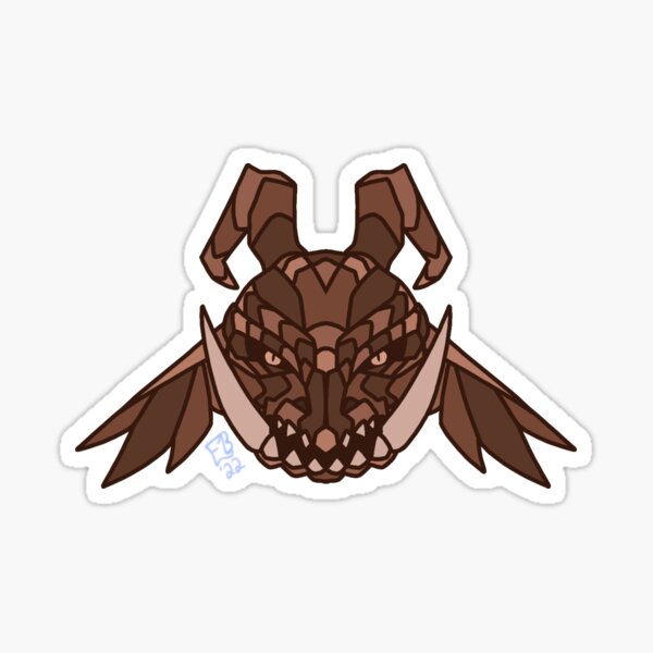 "Imp Symbol" Sticker by ElectrosBizarre | Redbubble