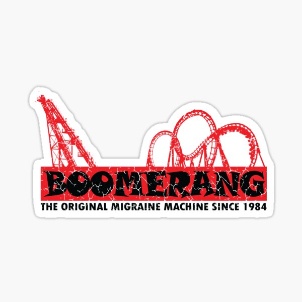 "Boomerang Design" Sticker for Sale by Park-Paradise | Redbubble