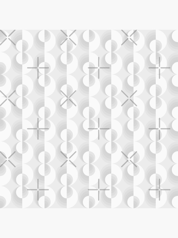 "Sirkel, Iconic Retro Circle Shapes Pattern" Sticker for Sale by ...