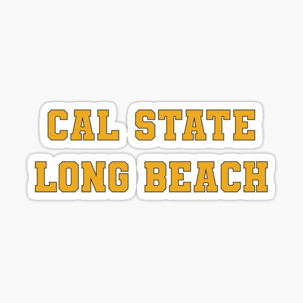 "California State University, CSULB" Sticker for Sale by patrickhailey ...