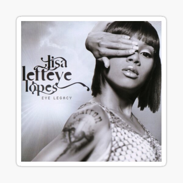 "Lisa Lefteye Lopes TLC" Sticker by VidaHipHop | Redbubble