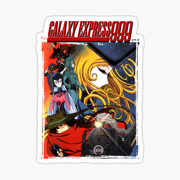 "Galaxy Express 999" Sticker by CineSeries21 | Redbubble