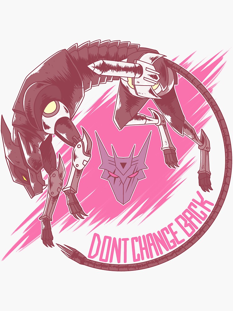 "Don't Change Back - Pastel" Sticker for Sale by Draikinator | Redbubble