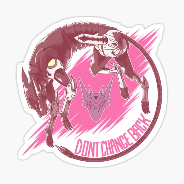 "Don't Change Back - Pastel" Sticker for Sale by Draikinator | Redbubble