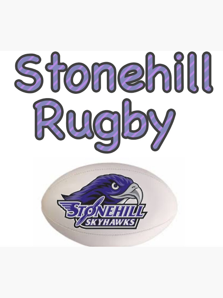 "Stonehill Rugby" Sticker by atibbetts | Redbubble