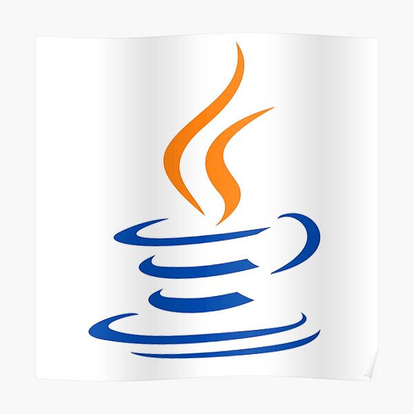"Java Logo" Poster by HarshG | Redbubble