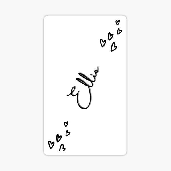 "Ellie" Sticker by boki987 | Redbubble