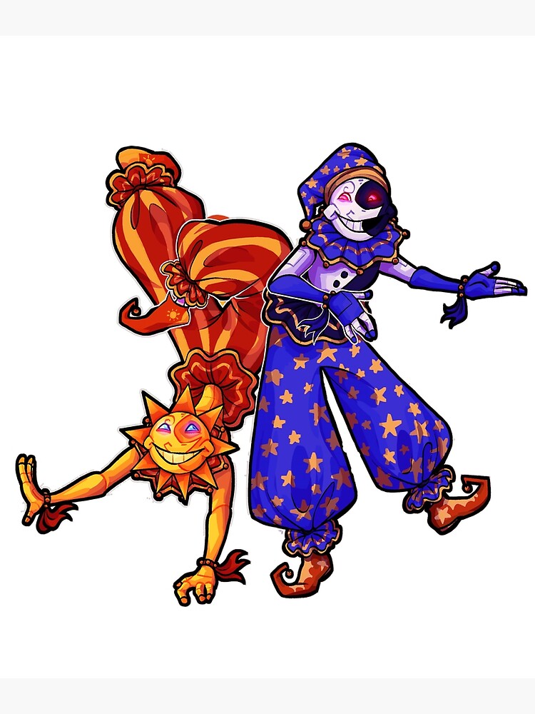 "Five Nights at Freddy's Security Breach - Sun and Moon" Poster by ...