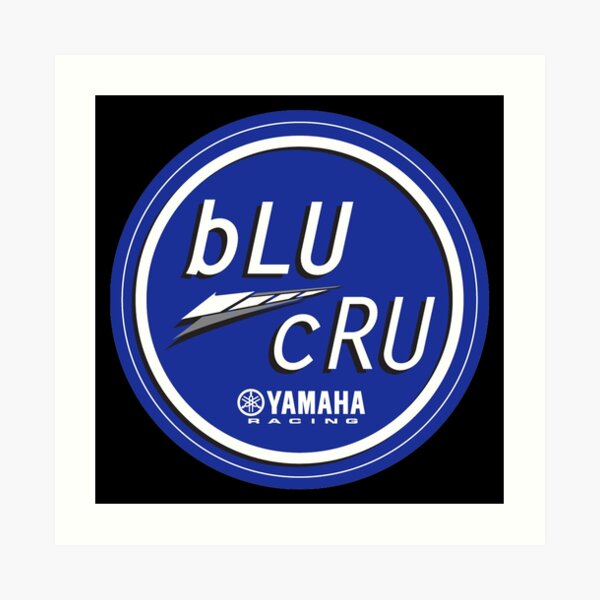 "Blu Cru Logo design" Art Print for Sale by daffilta | Redbubble
