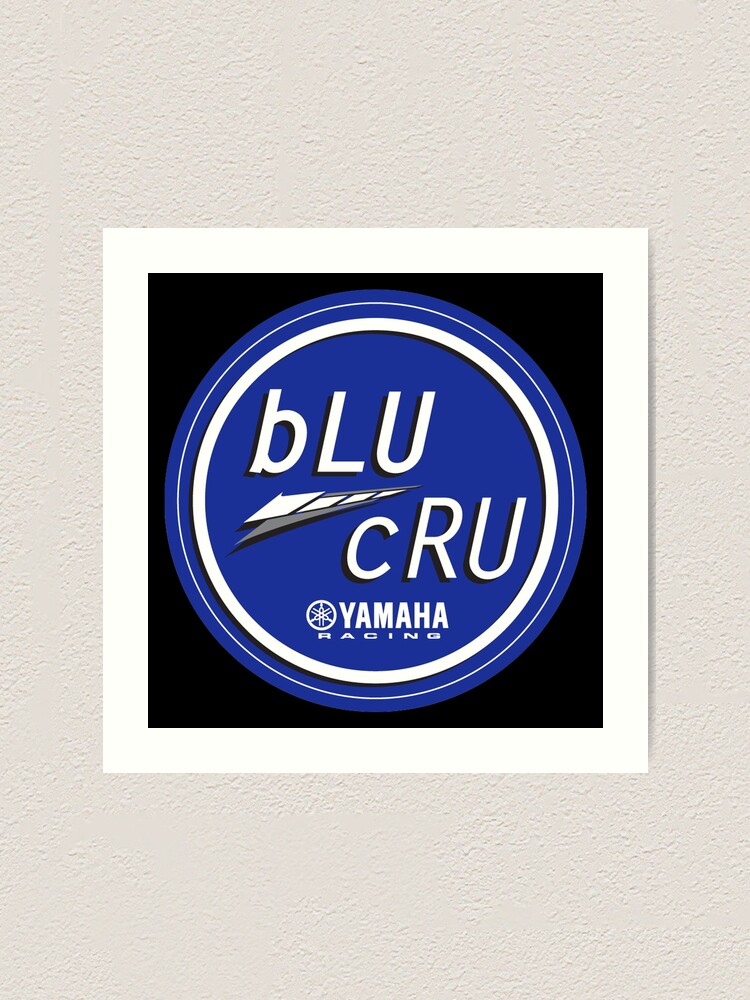 "Blu Cru Logo design" Art Print for Sale by daffilta | Redbubble