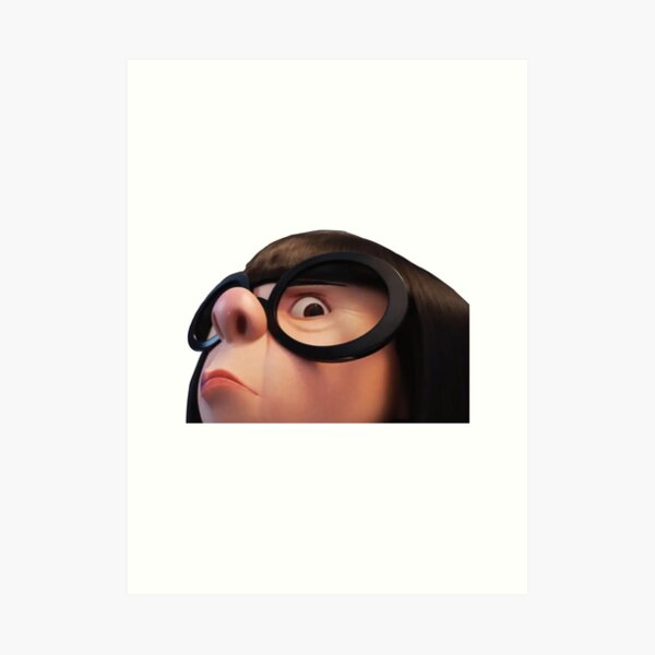 "Edna Mode Meme" Art Print for Sale by loomfine | Redbubble