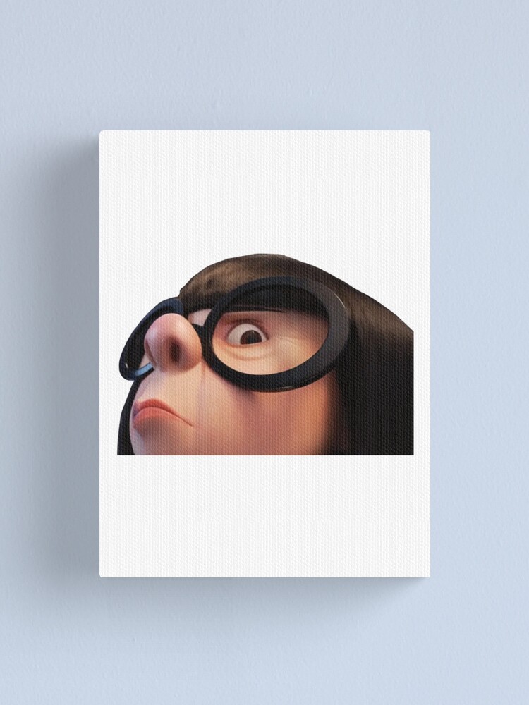 "Edna Mode Meme" Canvas Print for Sale by loomfine | Redbubble