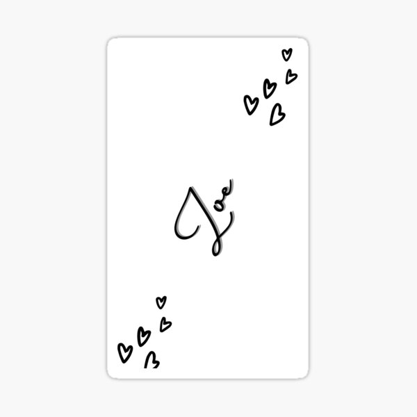 "Zoe" Sticker by boki987 | Redbubble