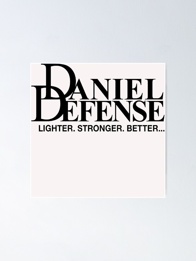 "Daniel Defense" Poster for Sale by amedwica | Redbubble