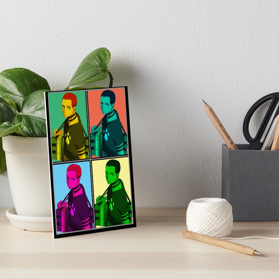 "Vulcan Joseph Fire Force Enen No Shouboutai Anime RGB Spiegeldesign ...