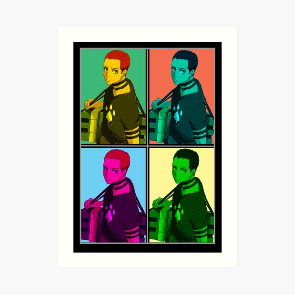 "Vulcan Joseph Fire Force Enen No Shouboutai Anime RGB Mirror Design ...