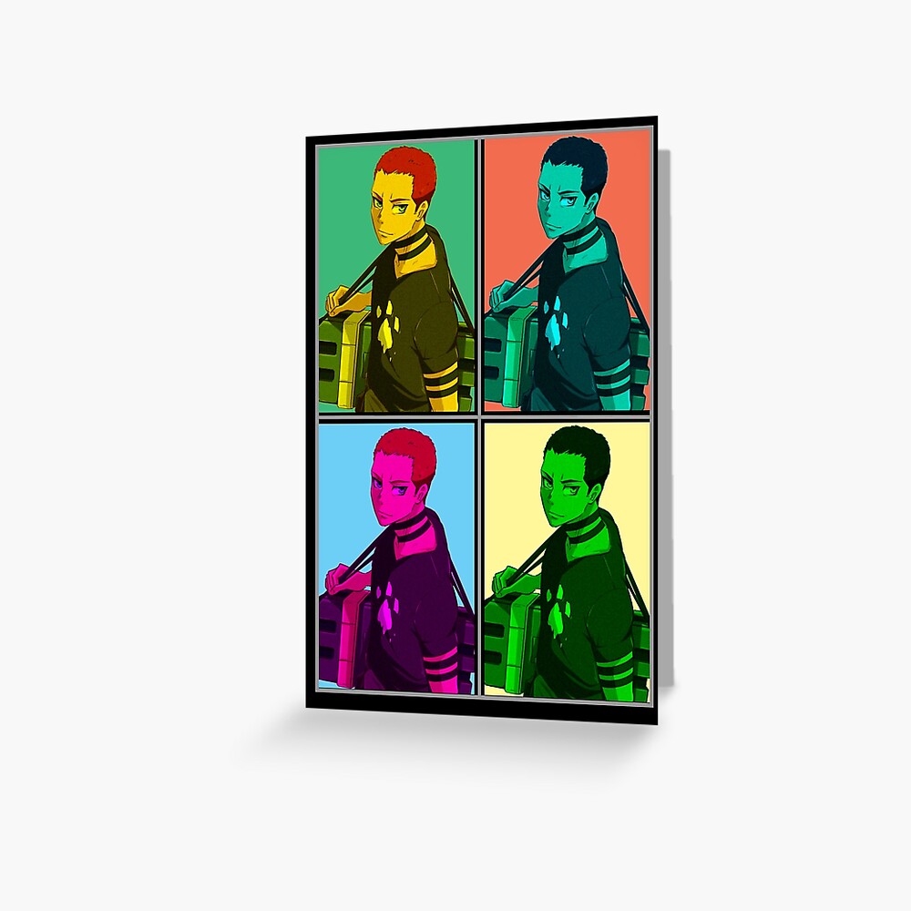 "Vulcan Joseph Fire Force Enen No Shouboutai Anime RGB Mirror Design ...