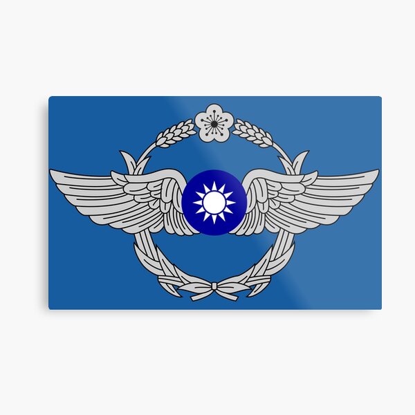 Lámina metálica «Fuerza Aérea de la República de China - 中華民國 空軍 ...