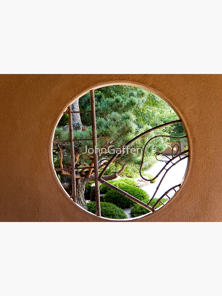 "Zen WIndow" Sticker by JohnGaffen | Redbubble