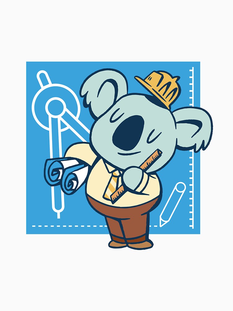 "Koala engineer" T-shirt for Sale by Stickerwars1977 | Redbubble ...