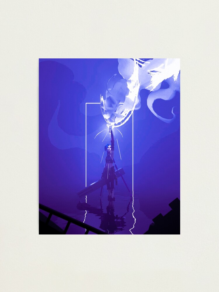 "The Awesome Glow - Arcane Jinx " Photographic Print by patternbabies ...