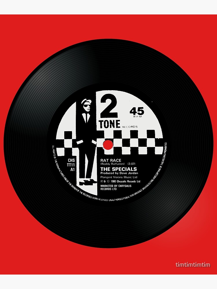 "Rat Race Specials Ska Classic 1980 Coventry" Art Print for Sale by ...