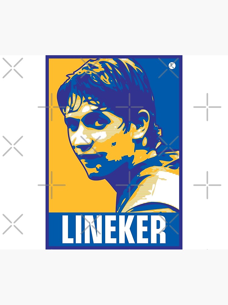 "Lineker - LCFC" Poster for Sale by DAFTFISH | Redbubble