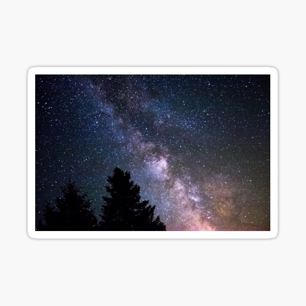 "Milky way" Sticker for Sale by skysurfer1984 | Redbubble