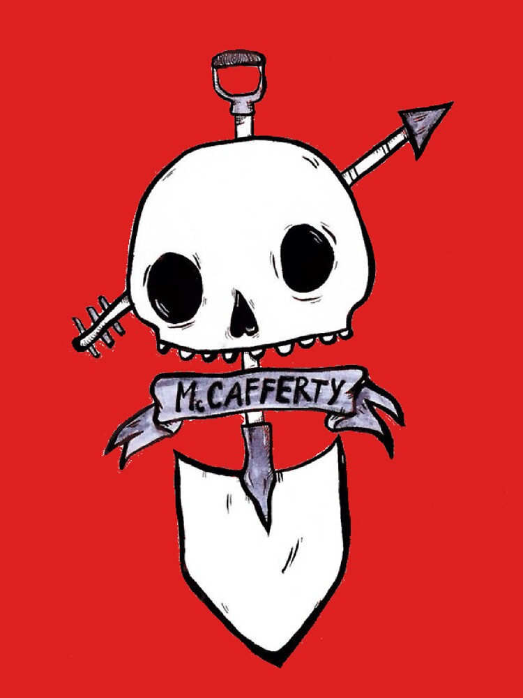 "R. I. P. Mccafferty" T-shirt for Sale by RainbowAvenger | Redbubble ...