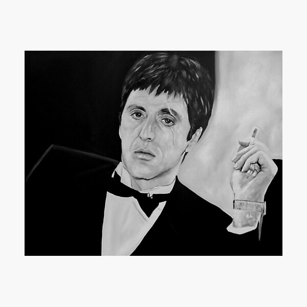 "Scarface" Photographic Print for Sale by iconic-arts | Redbubble