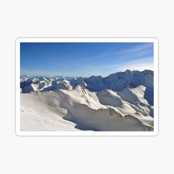 "Hochgurgl Obergurgl Tirol Austrian Alps Austria" Sticker by ...