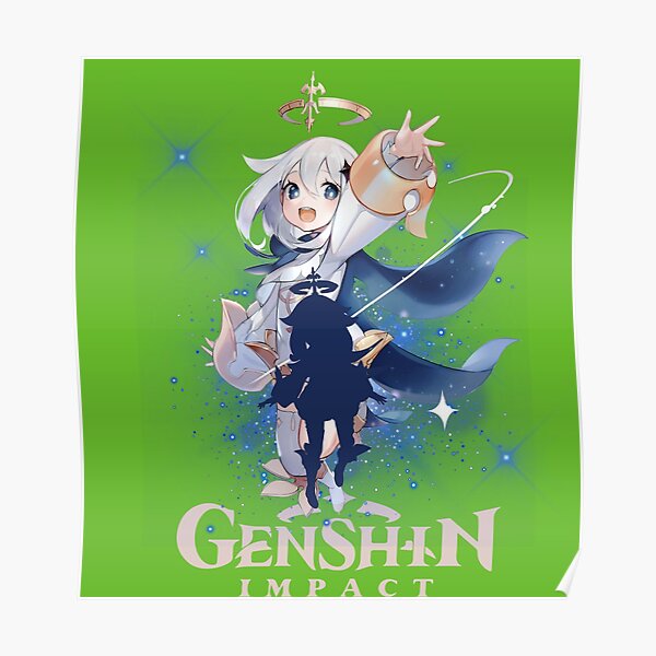 "PAIMON GENSHIN IMPACT" Poster for Sale by astranesia | Redbubble