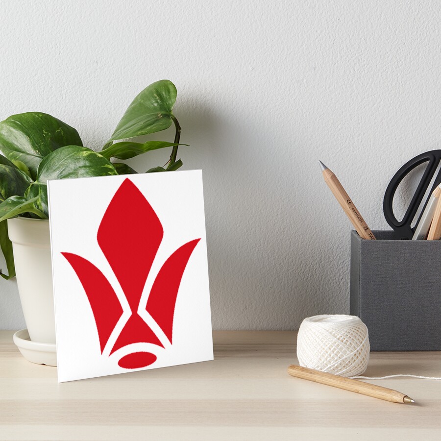 "Tekkadan Symbol" Art Board Print by FlourBlock | Redbubble