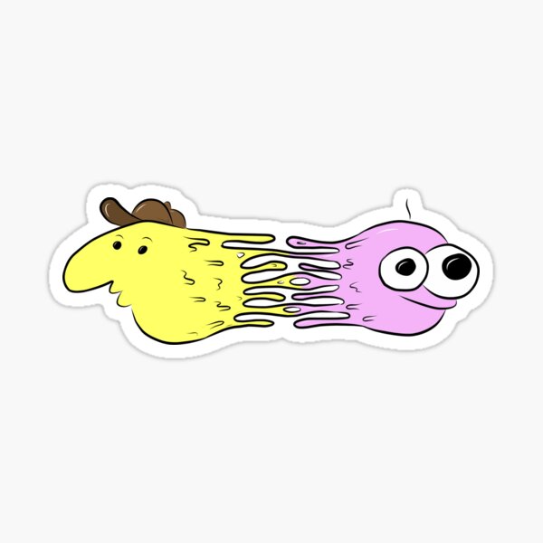 "Smiling Friends" Sticker for Sale by Pixet | Redbubble