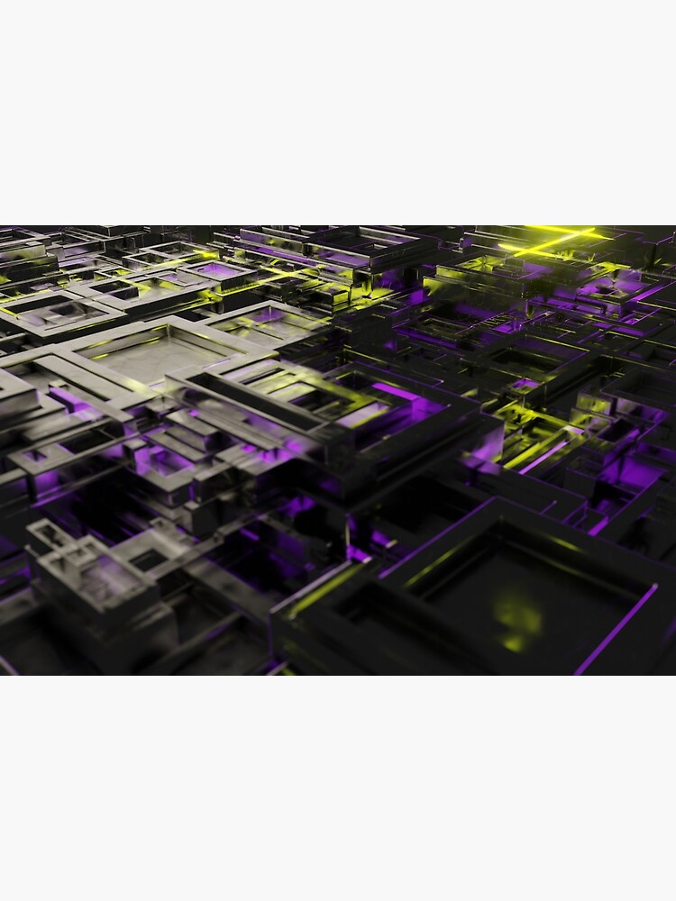 "NEON blocks" Poster for Sale by mateliste | Redbubble
