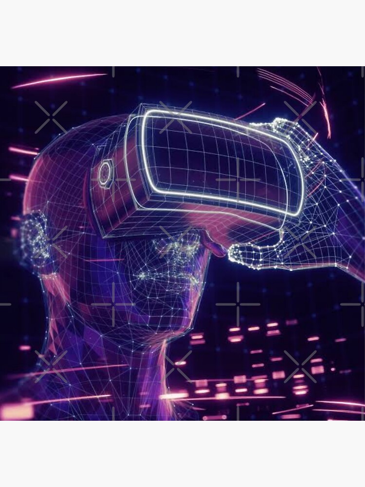 "Metaverse" Sticker for Sale by Mayurijuyal | Redbubble