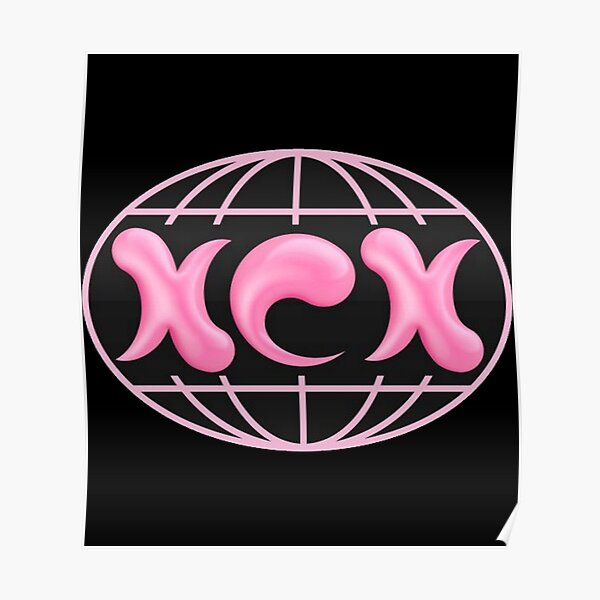 "Charli Xcx Sticker" Poster for Sale by armanihays | Redbubble