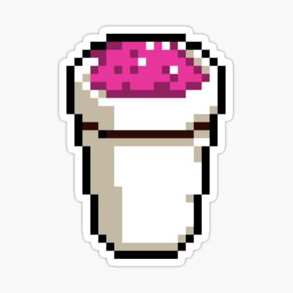 "8 Bit Lean" Sticker for Sale by qlmao | Redbubble