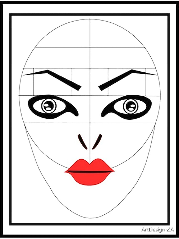 "Basic Beauty A.I. Blueprint of a Mathematically perfectly dimensioned ...