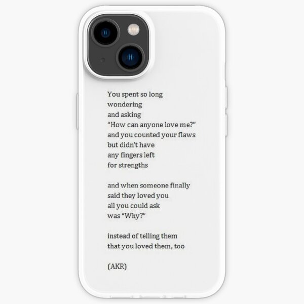 "poem- self love" iPhone Case for Sale by SayshaNicole | Redbubble